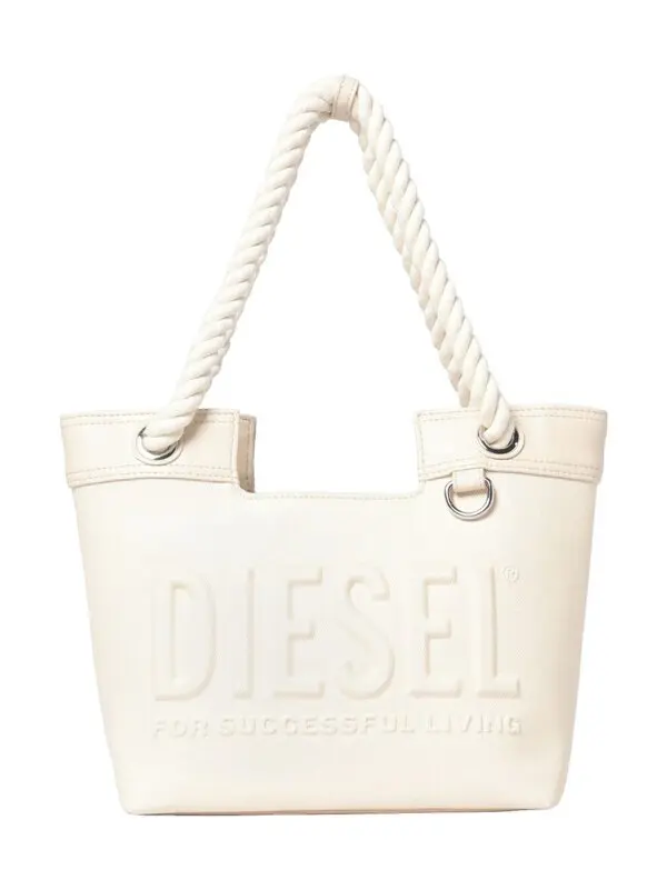 DIESEL® Embossed Shoulder Bag - Natural