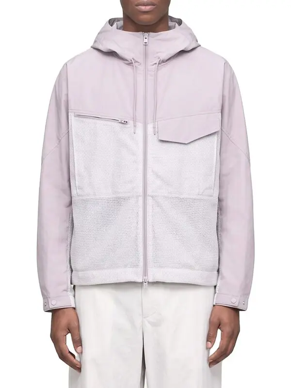 Y3 Zip-up Hooded Jacket - Beige