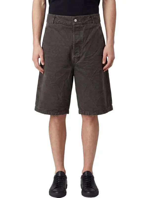 Fear Of God High-waisted Cotton Sport Shorts With Slash Pockets - Black