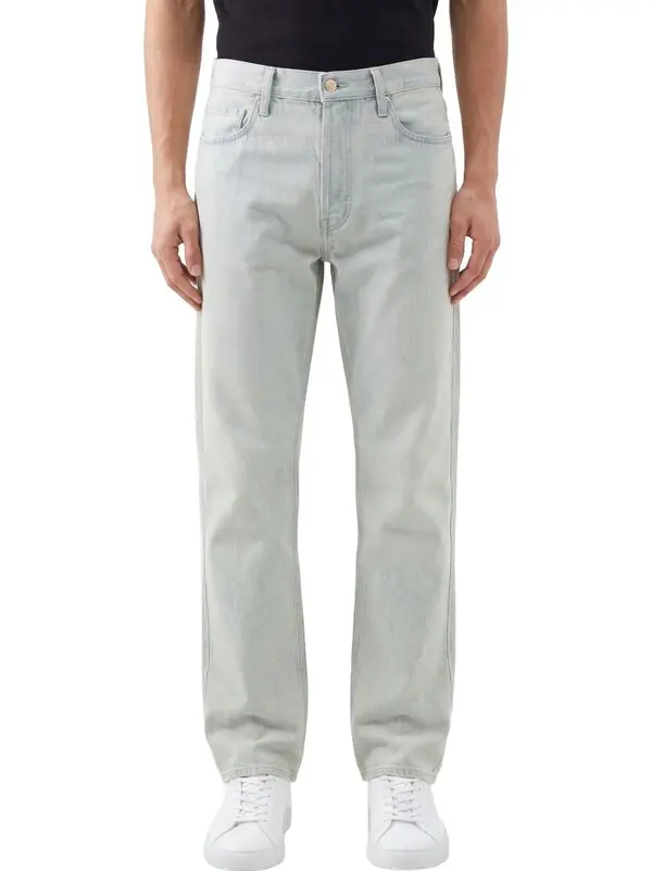 Fear Of God Mid-rise Straight-leg Cotton Jeans - Denim
