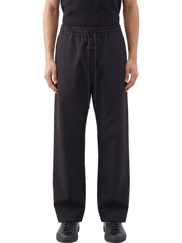 Fear Of God Cotton Track Trousers - Black