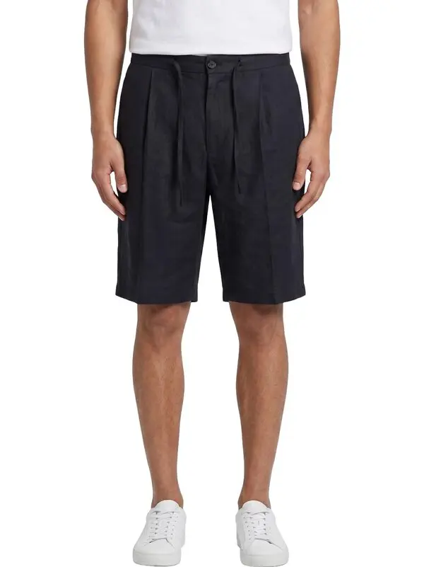 HEVO Modal Blend Shorts With Elasticated Drawstring Waist - Black