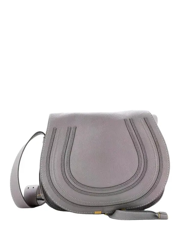 Chloé Marcie Medium Crossbody Bag - Grey