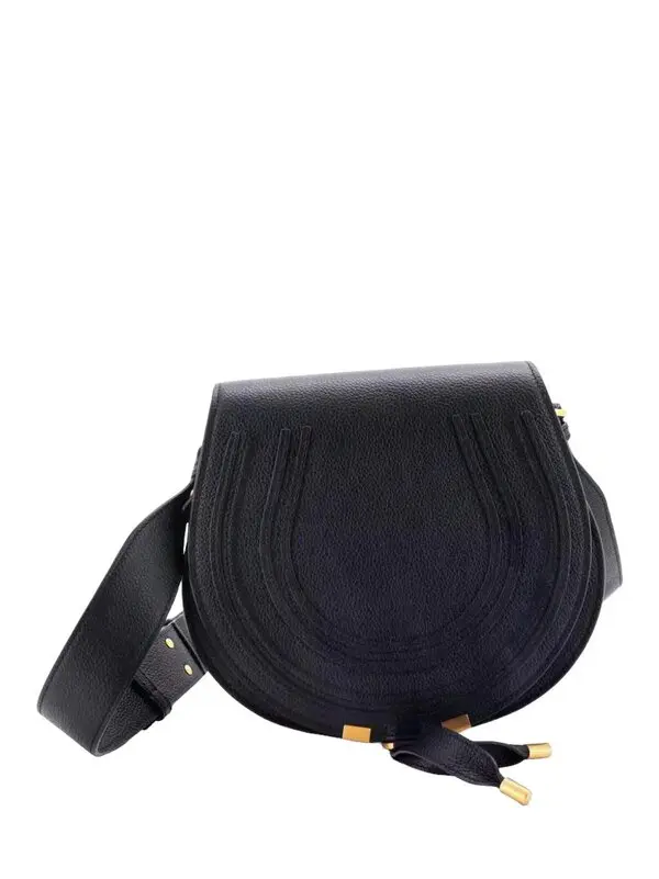 Chloé Marcie Medium Crossbody Bag - Black