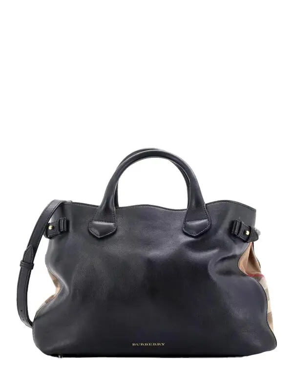 Burberry Medium Satchel - Black
