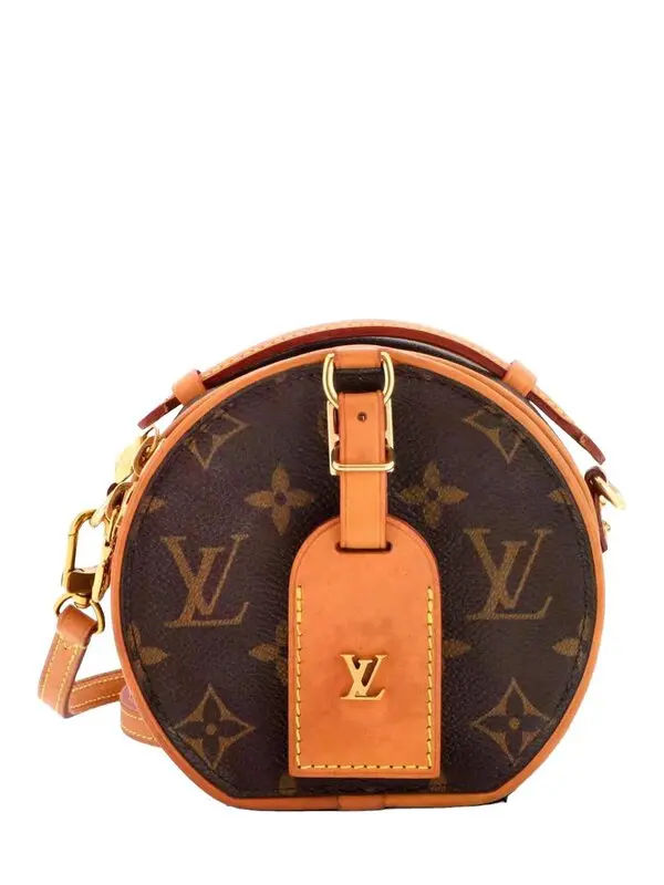 LOUIS VUITTON Mini Boite Chapeau Bag Monogram Canvas - Brown