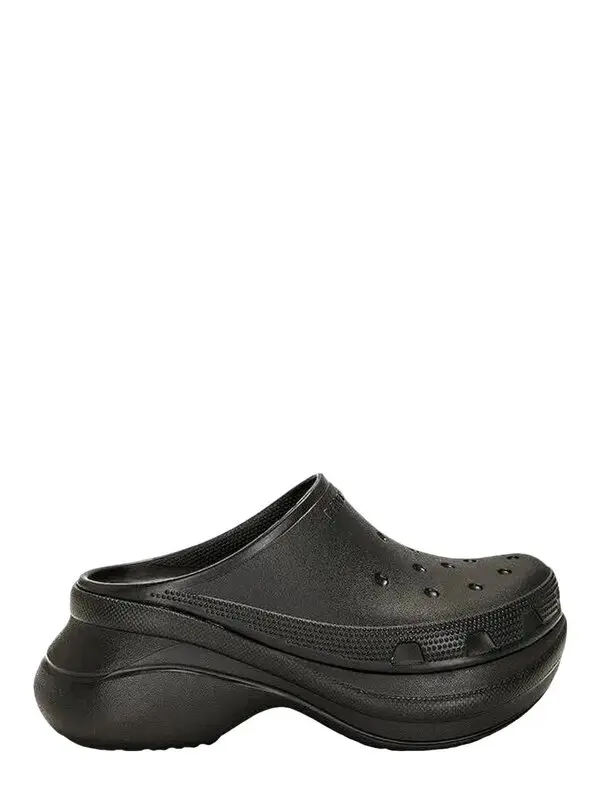 Balenciaga X Crocs Platform Mules - Black