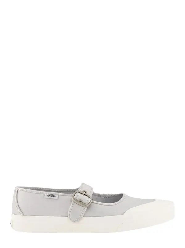 VANS Mary Jane Buckled Flat - Silver