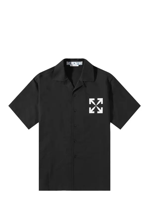 Off-White Single Arrow Holiday Shirt - Black