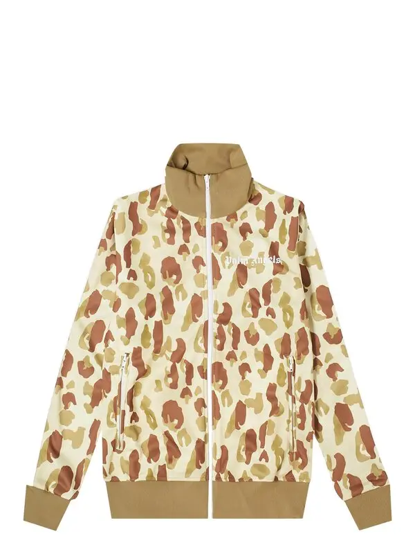 Palm Angels Desert Camo Classic Track Jacket - Tan