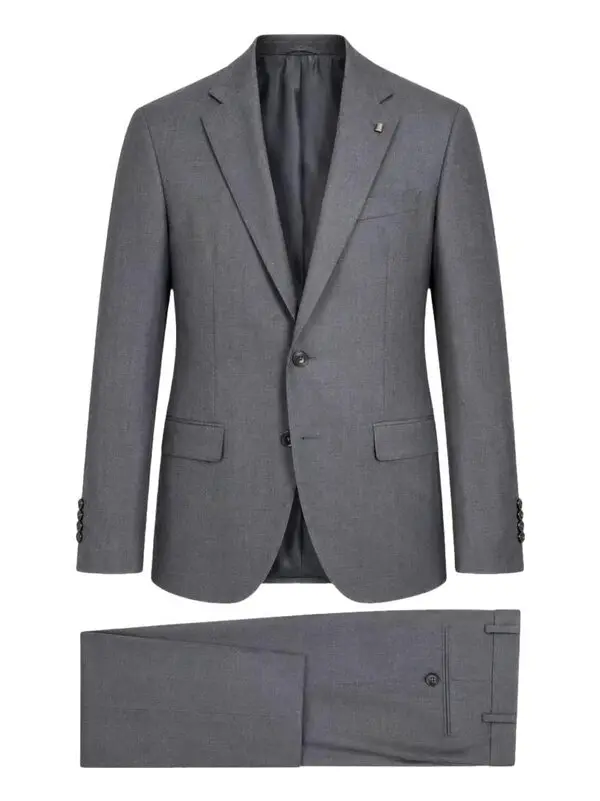 LATORRE Single-breasted Notched-lapels Suit - Grey