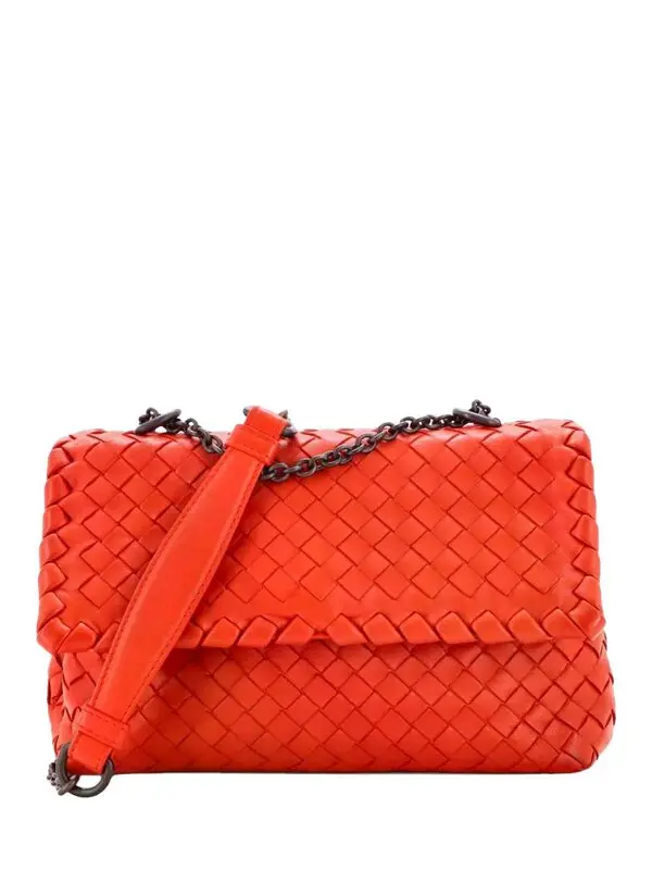 Bottega Veneta Olimpia Small Crossbody Bag - Orange