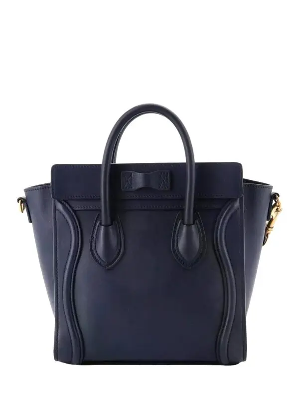 Celine Luggage Bag Nano Crossbody Bag - Blue