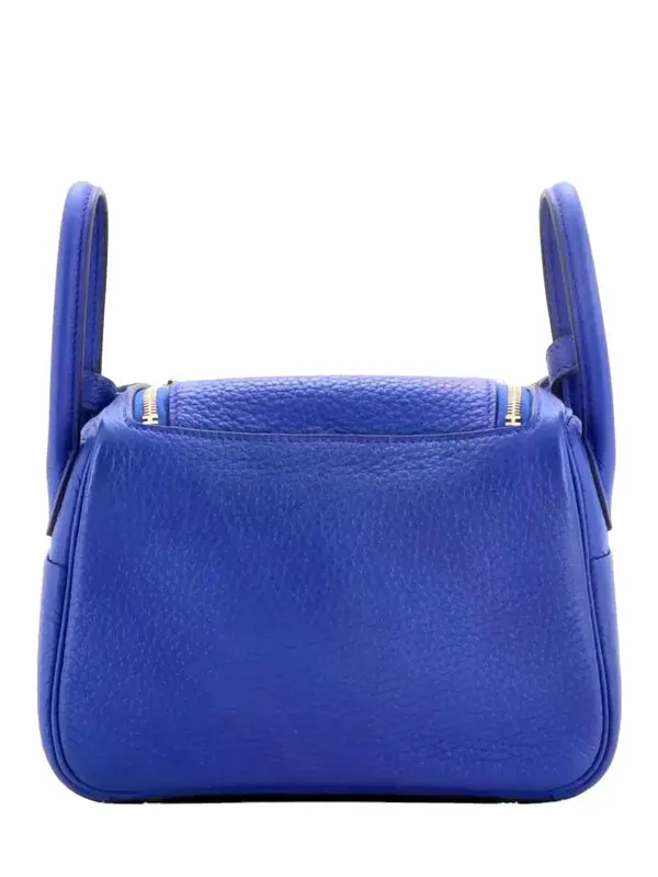 Hermès Lindy Quadrille Bag Clemence - Blue