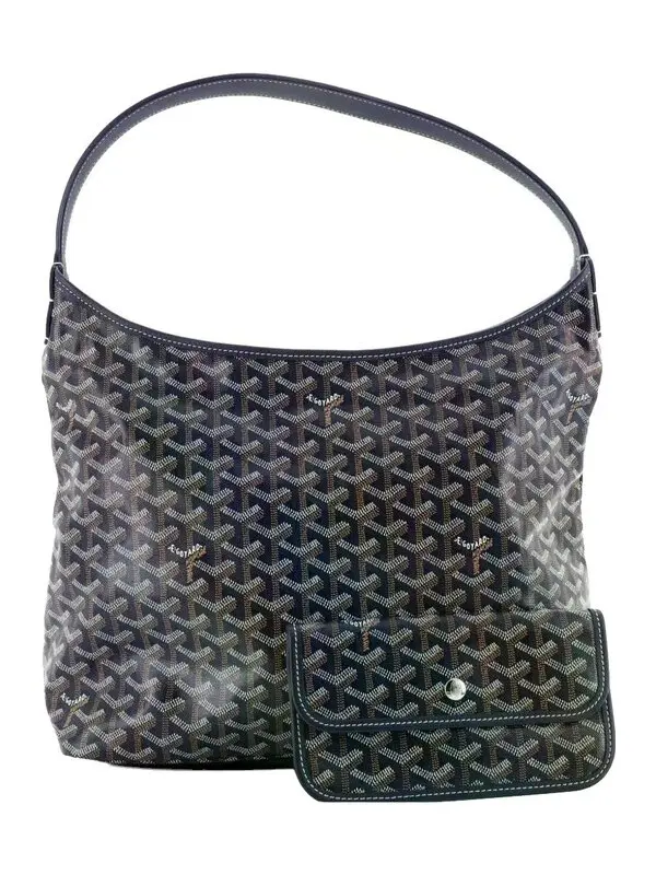 Goyard Boheme Coated Canvas Hobo Bag - Blue