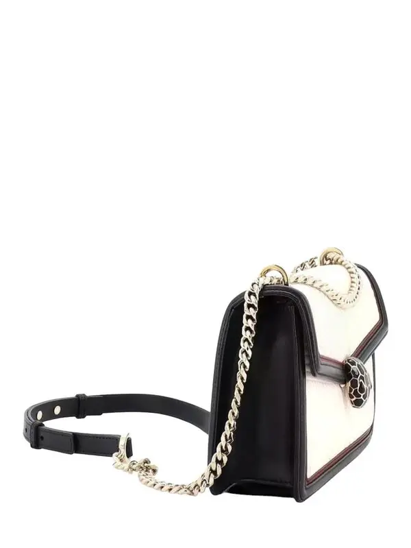 BVLGARI Serpenti Forever Shoulder Bag - Black