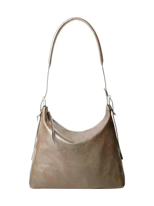 LEMAIRE Small Belted Shoulder Bag - Neutrals