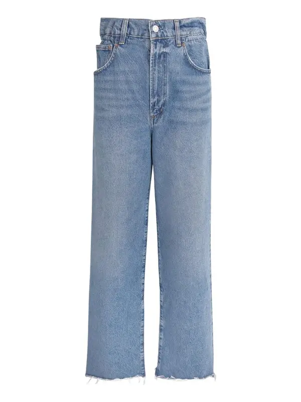 AGOLDE Lyonne Wide-leg Jeans - Blue