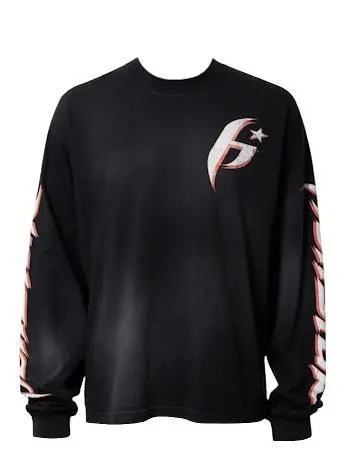 HELLSTAR H Long Sleeve T-shirt - Black