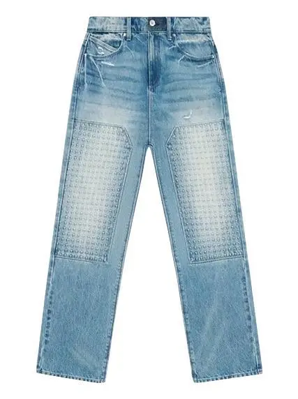 RtA Ricardo Slim Fit 3d Cross Steel Jean - Blue