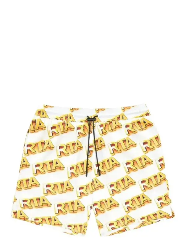 RtA Clyde Bullion Short - White