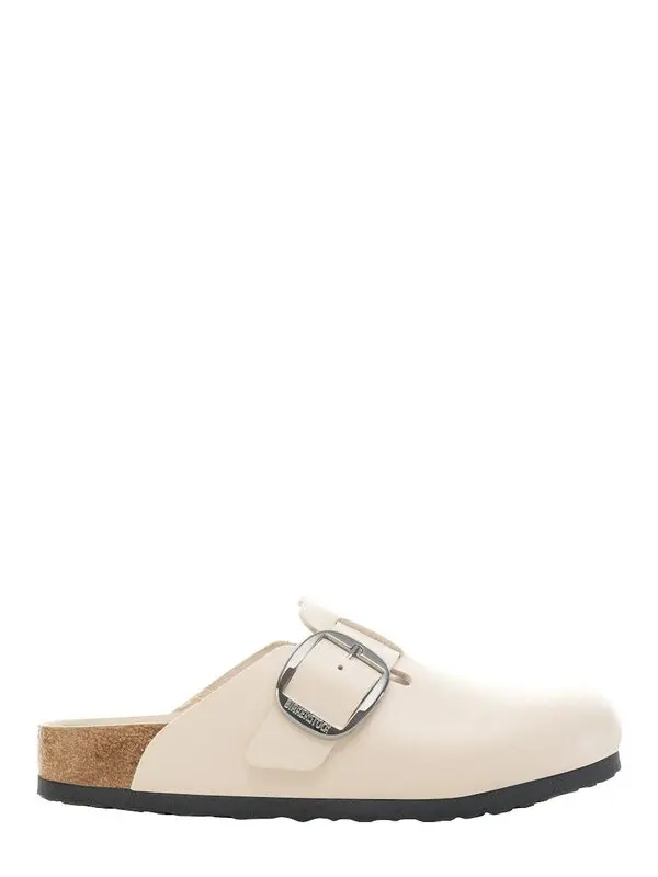 BIRKENSTOCK Boston Big Buckle Clogs - Oyster