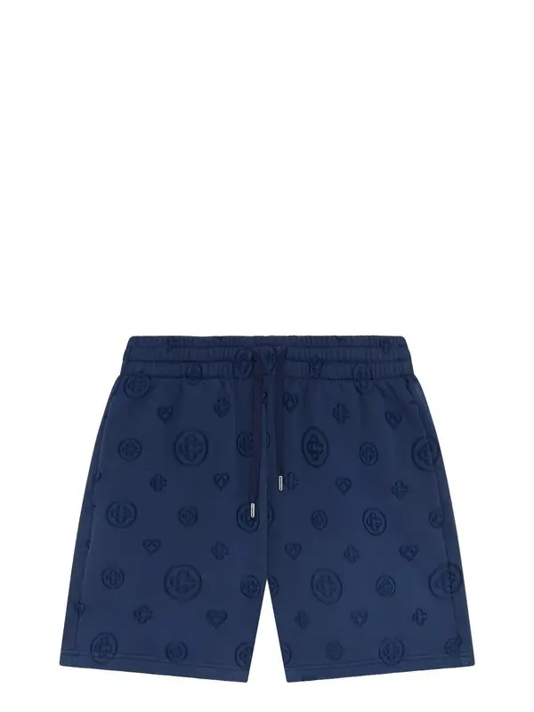 Casablanca Applique Monogram Sweatshorts - Multicolor