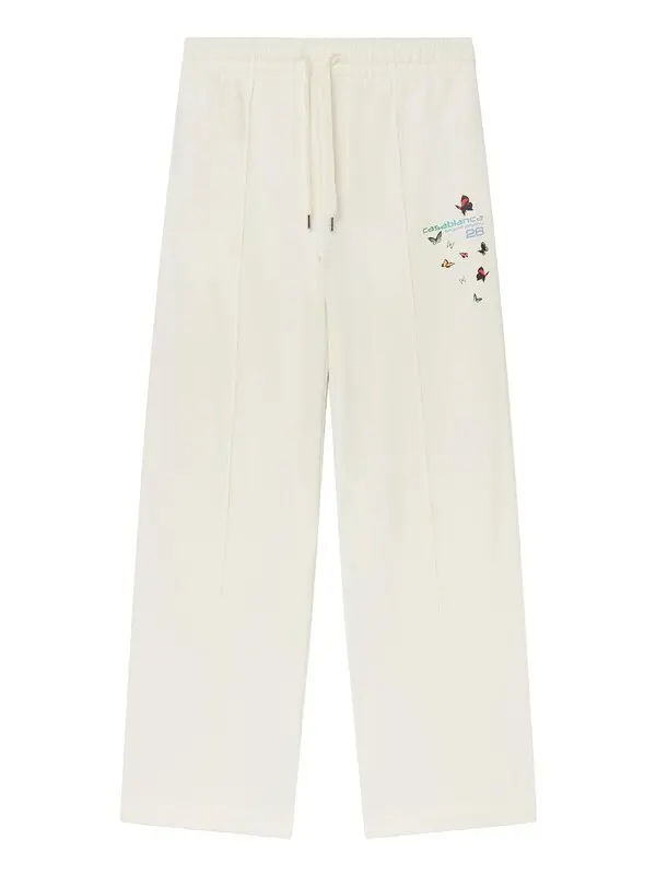 Casablanca Butterfly Pintuck Joggers - Multicolor