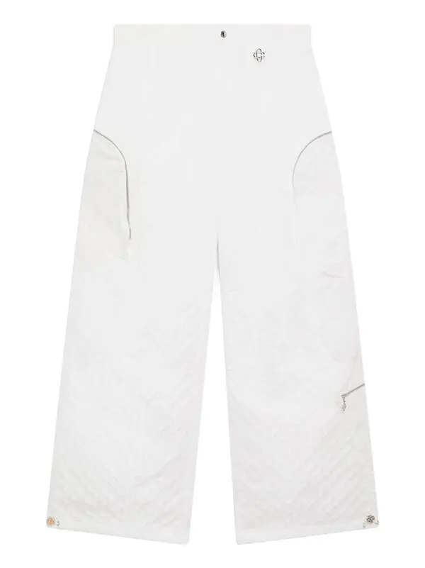 Casablanca Monogram Rave Trousers - White