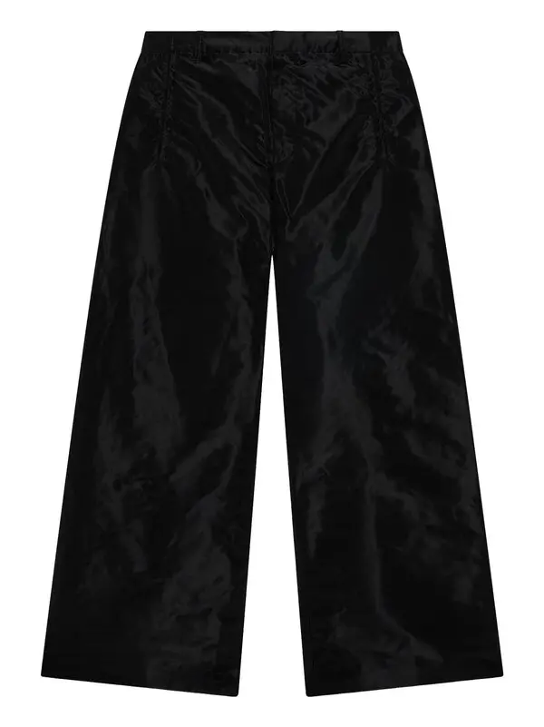 Casablanca Shiny Baggy Taffeta Trousers - Multicolor
