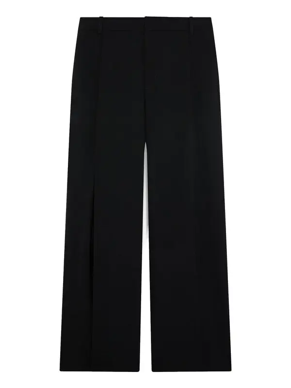 Casablanca Pleated Baggy Trousers - Black