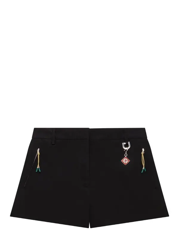 Casablanca Tailored Mini Shorts - Multicolor