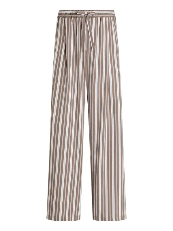 Dolce & Gabbana Striped Poplin Vanity Trousers - Multicolor