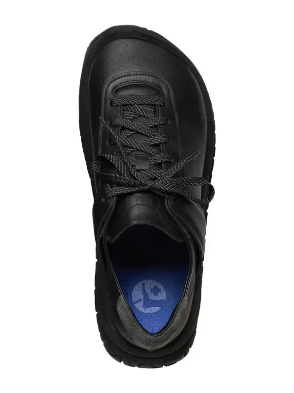 BIRKENSTOCK 1774 Stroedt Leather Sneakers - Black