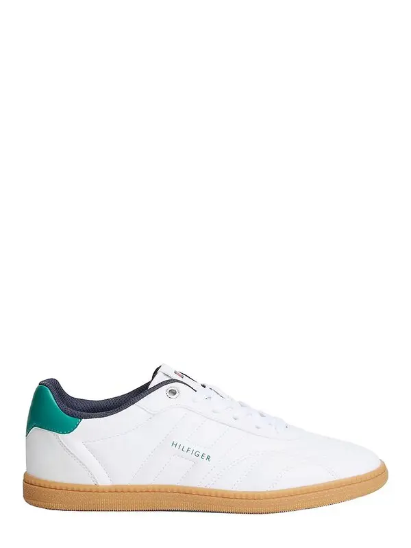Tommy Hilfiger Textured Skater Sneakers - Medium Green