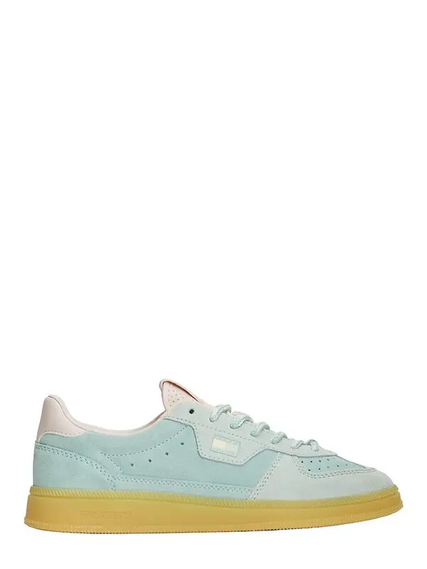 Tommy Hilfiger Two-tone Suede Sneakers - Ghost Glacier
