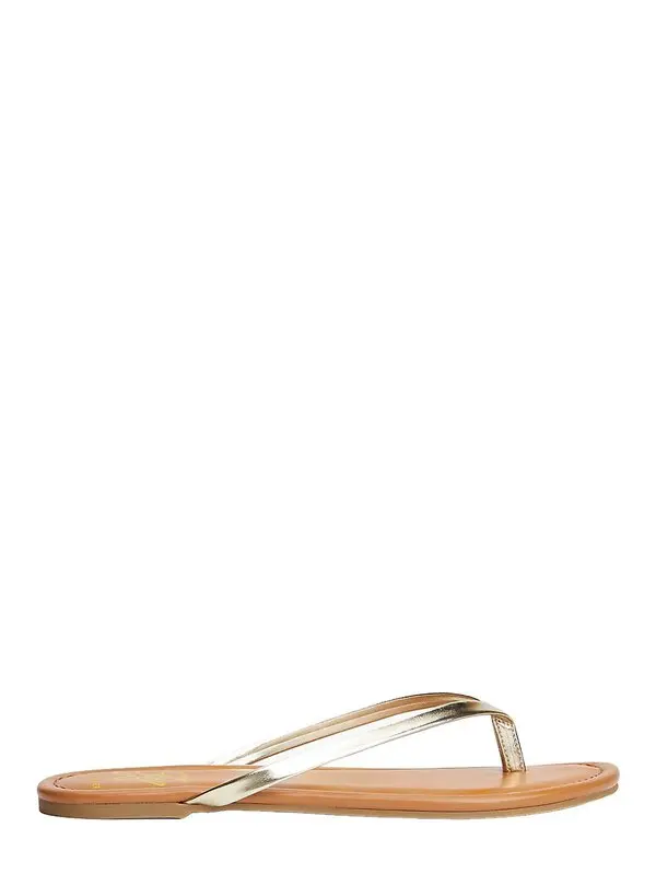 Tommy Hilfiger Classic Flip Flops - Gold