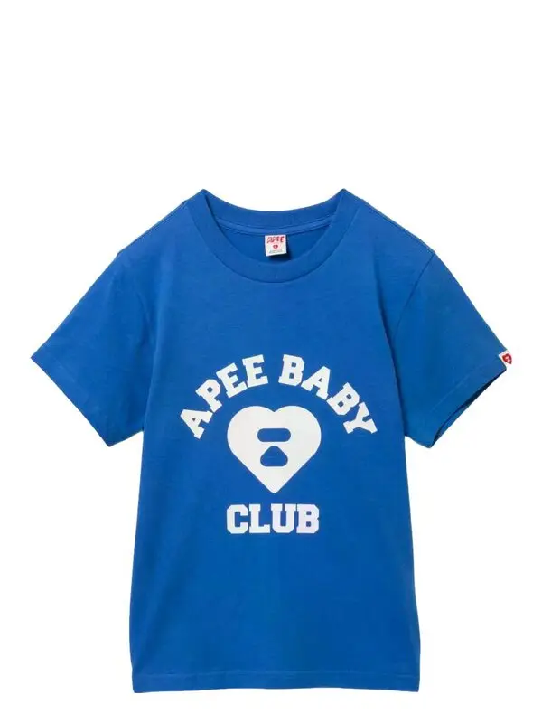 AAPE BY *A BATHING APE Apee™ A Bathing Ape® Printed T-shirt - Blue