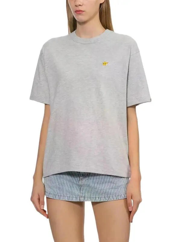 AAPE BY *A BATHING APE Star Embroidered T-shirt - Grey