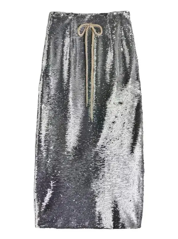 Simone Rocha Embellished Skirt - Silver