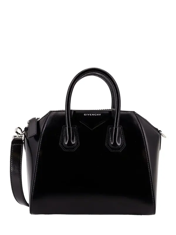 Givenchy Antigona Mini Leather Satchel - Black