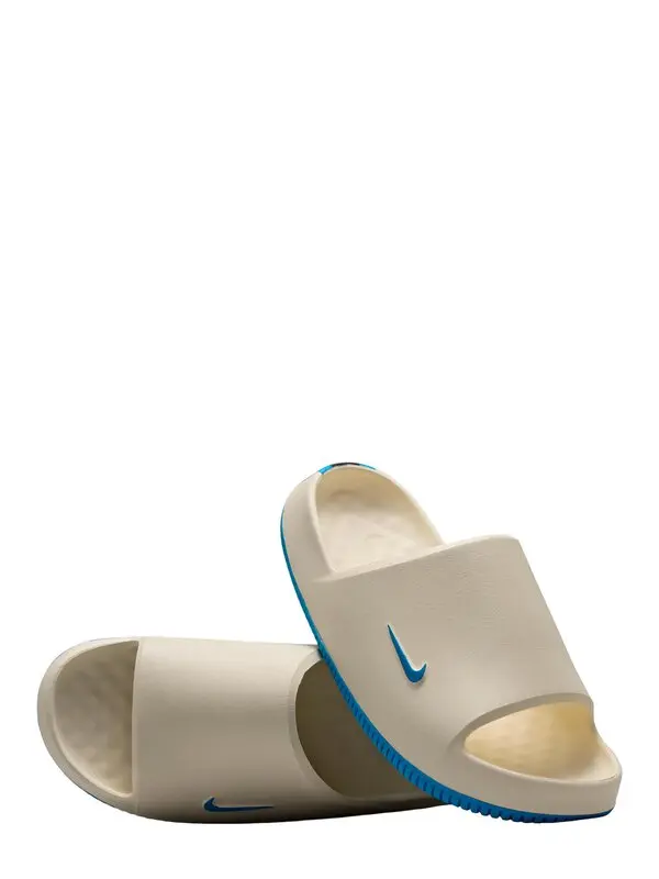 Nike Calm Carolina Panthers Slides - White