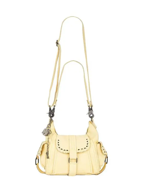 Free People Wtf Baby Leigh" Shoulder Bag - Butter Yellow