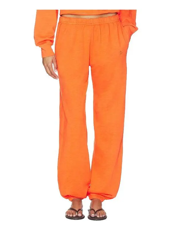 Eterne Boyfriend Pocket Sweatpant - Papaya
