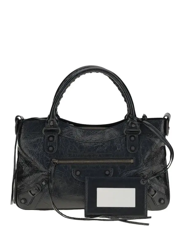 Balenciaga City First Shoulder Bag - Black