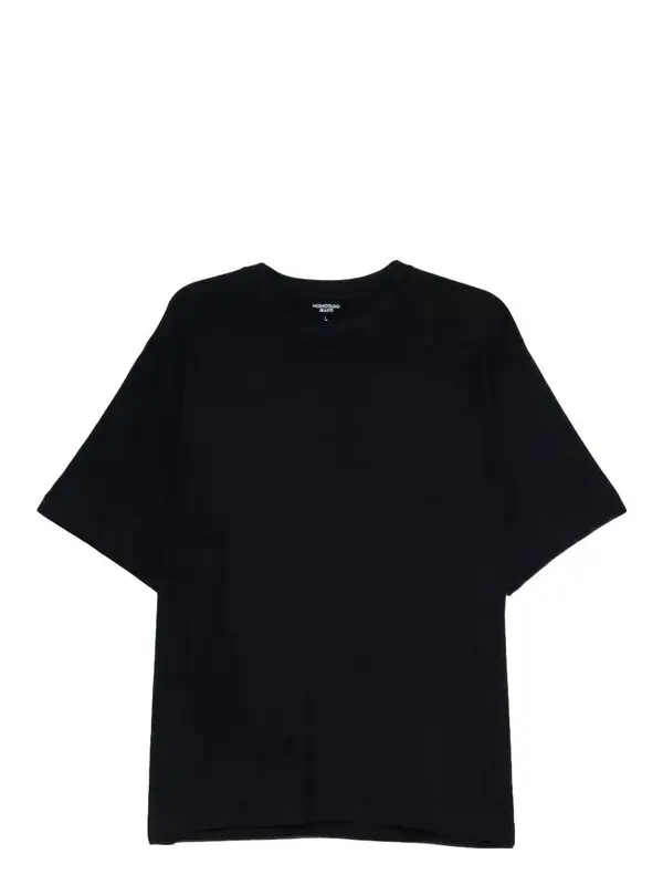 MOMOTARO Yarn Dyed T-shirt - Blue