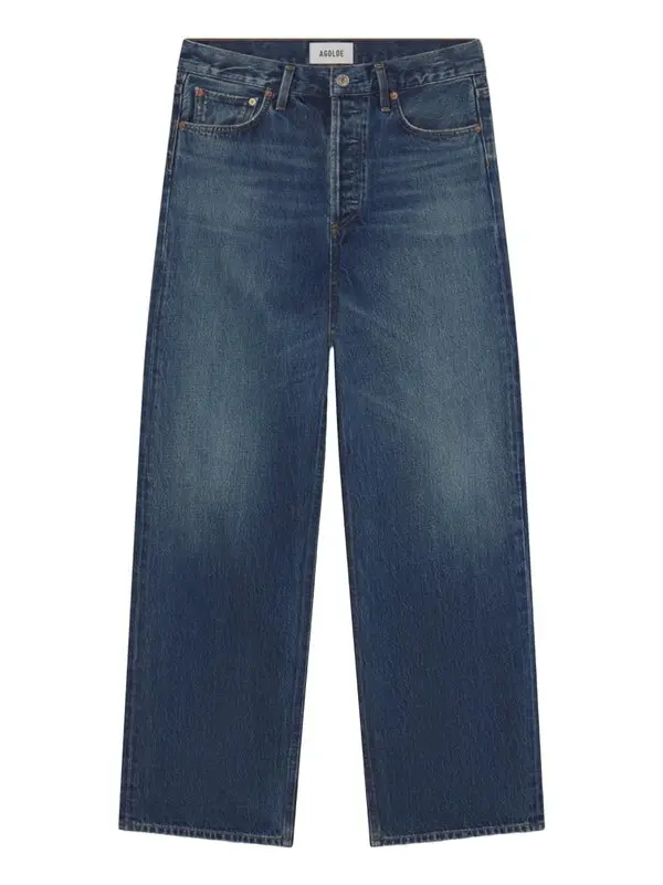 AGOLDE Ren High Rise Wide Leg Jeans - Chapter