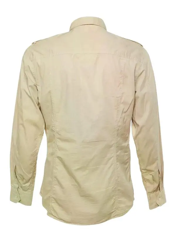 Prada Button-front Flap-pocket Shirt - Neutrals