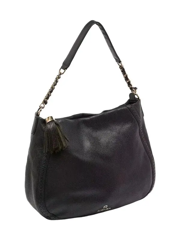 AIGNER Chain-link Tote Bag - Black