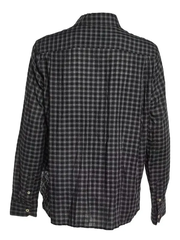MARANT ETOILE Checkered Shirt - Black